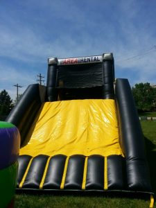 Inflatable skid loader bounce house rental for kids near Delafield